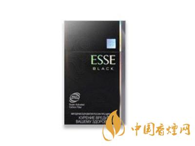 ESSE(black) 4mg混合型香烟2025最新详情 - 焦油量4mg，烟碱量2mg，一氧化碳量1mg